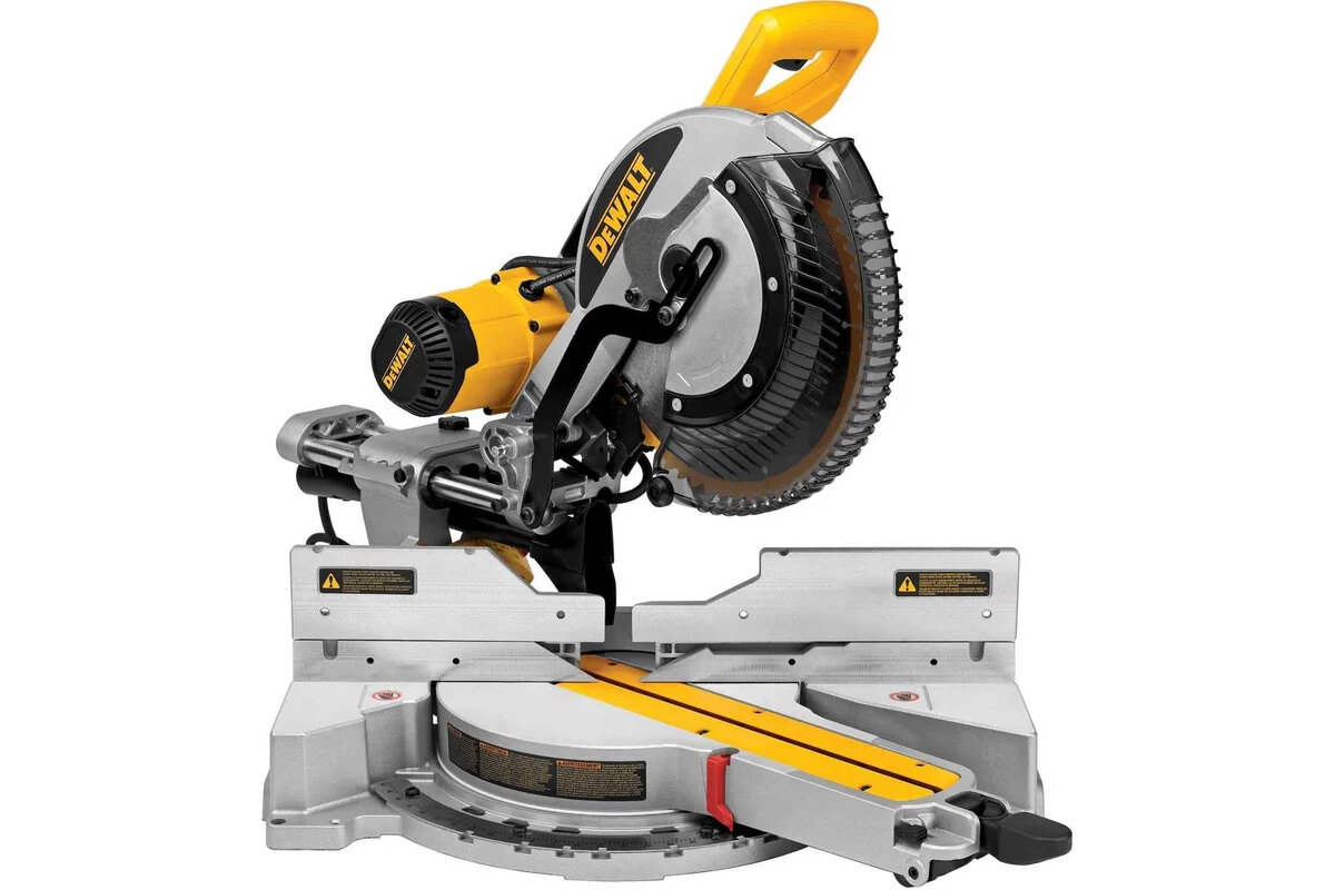 Торцовочная пила Dewalt DWS780-QS, с мобильным столом DE7260-XJ