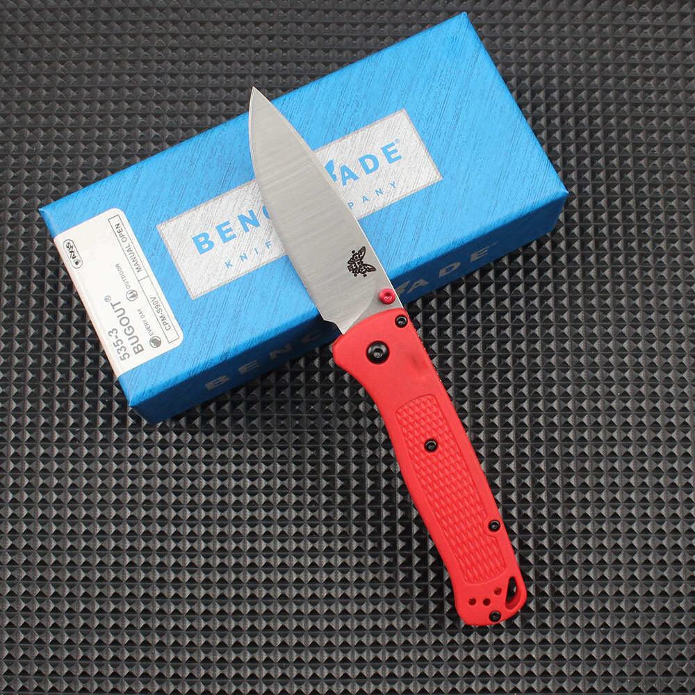 Benchmade535 Компактный многофункциональный складной нож с рукоятью из нейлона со стекловолокном, удобен для кемпинга, отдыха на природе и повседневных дел
