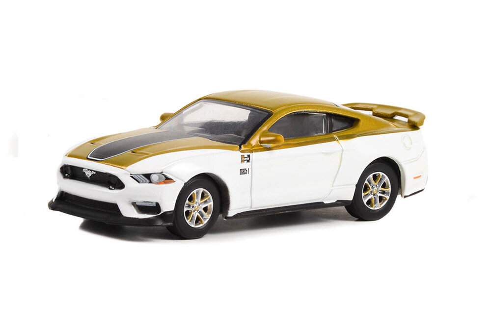 Модель коллекционная GREENLIGHT Ford mustang mach 1 hurst performance 2021 (длина модели 6-10 см)