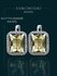 Серьги SamoroDki Jewelry, серебро, 925 проба, родирование, фианит, кварц, размер...