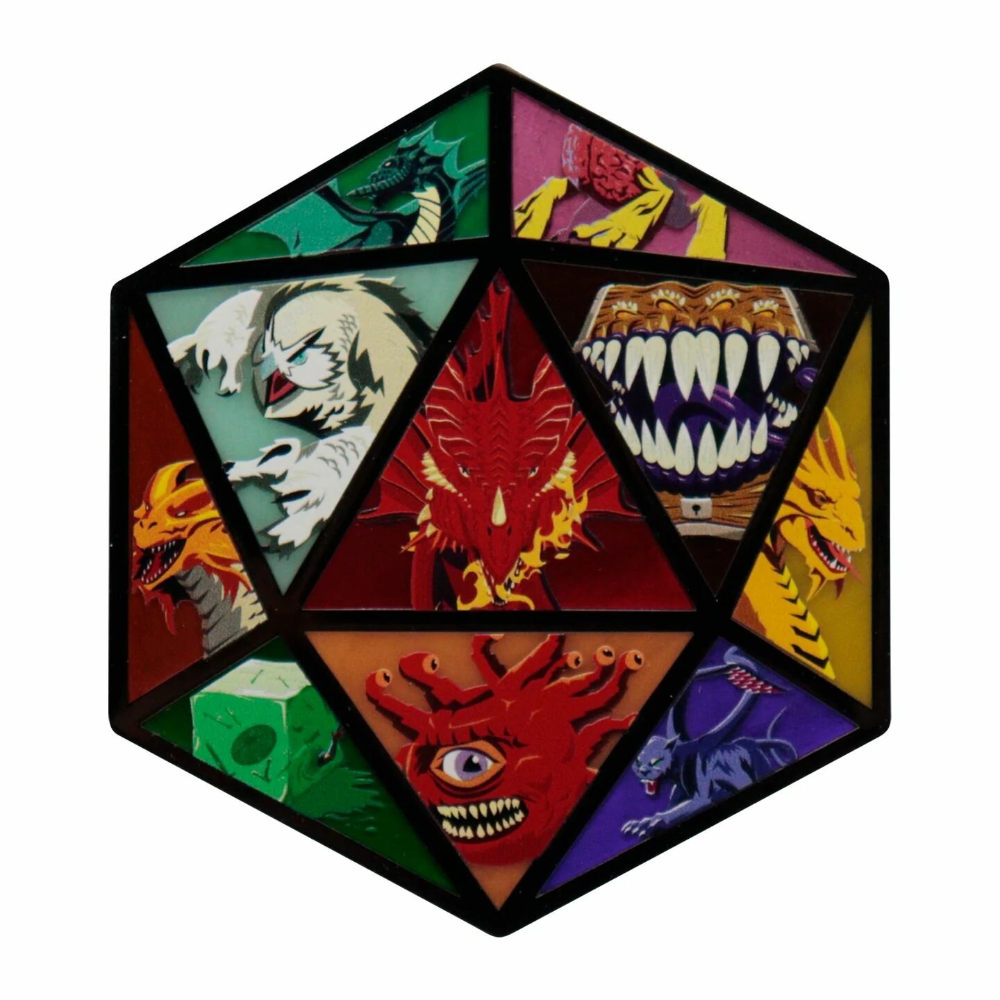 Фанаттик Трейд / Fanattik Trade коллекционный медальон D20 Подземелья и драконы / Dungeons & Dragons