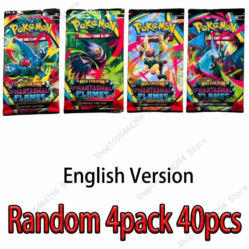 Набор карт Pokemon 40 шт. Bandai PHANY33-4 Pack