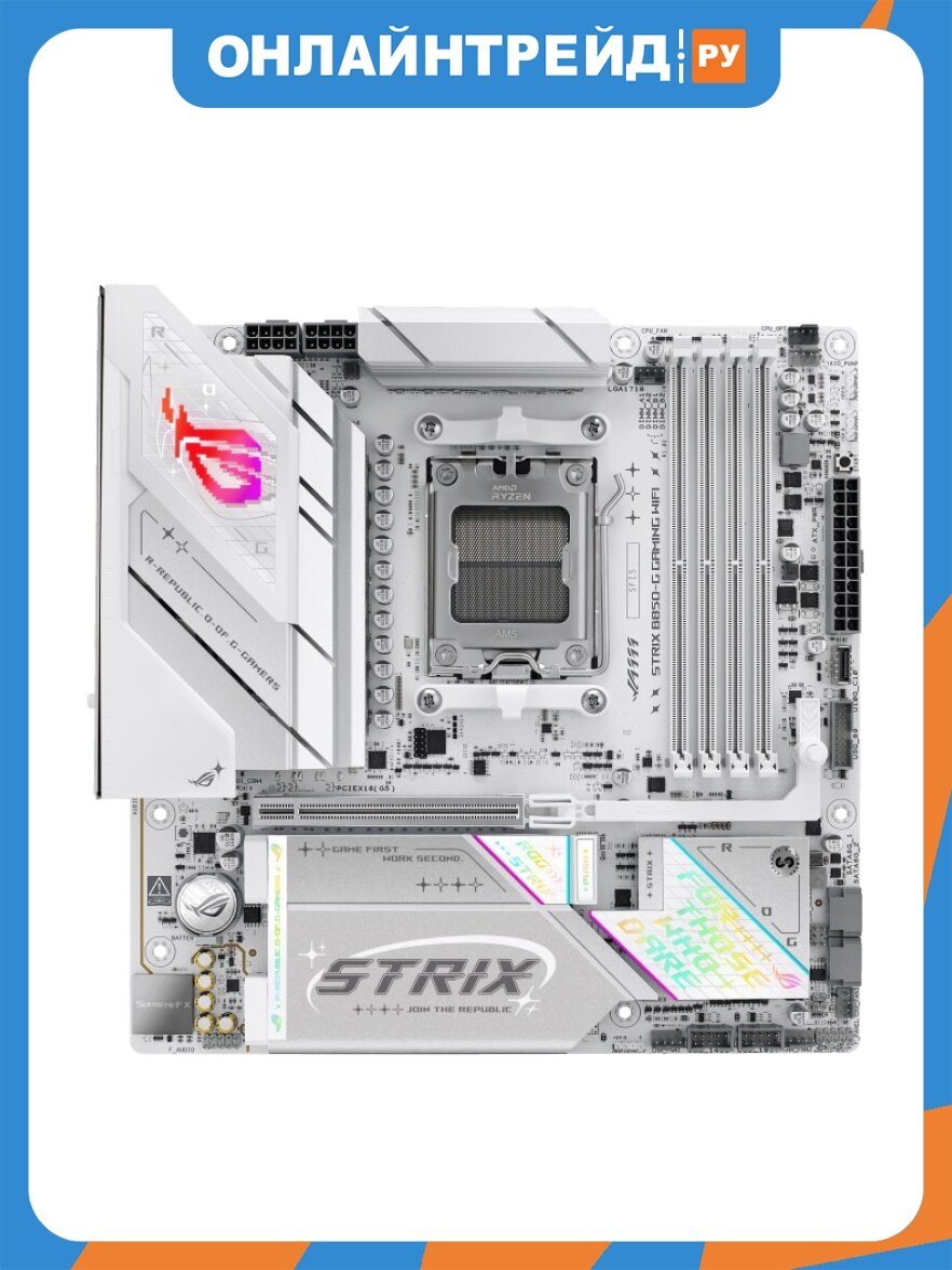 Материнская плата Asus ROG STRIX B850-G GAMING WIFI (AM5, ATX)