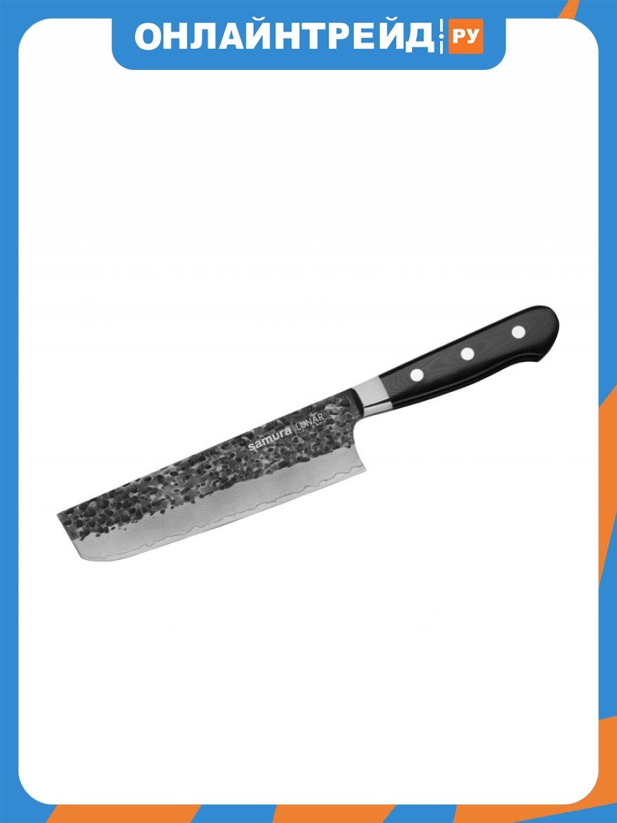 Нож кухонный Samura PRO-S LUNAR Накири 167 мм (SPL-0074/K)