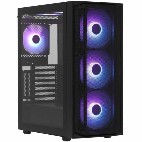 Компьютерный корпус ARDOR GAMING Rare M6 (GAMING RARE M6) черный - Midi Tower, ATX, USB 2.0 Type-A, USB 3.2 Gen 1 Type-A