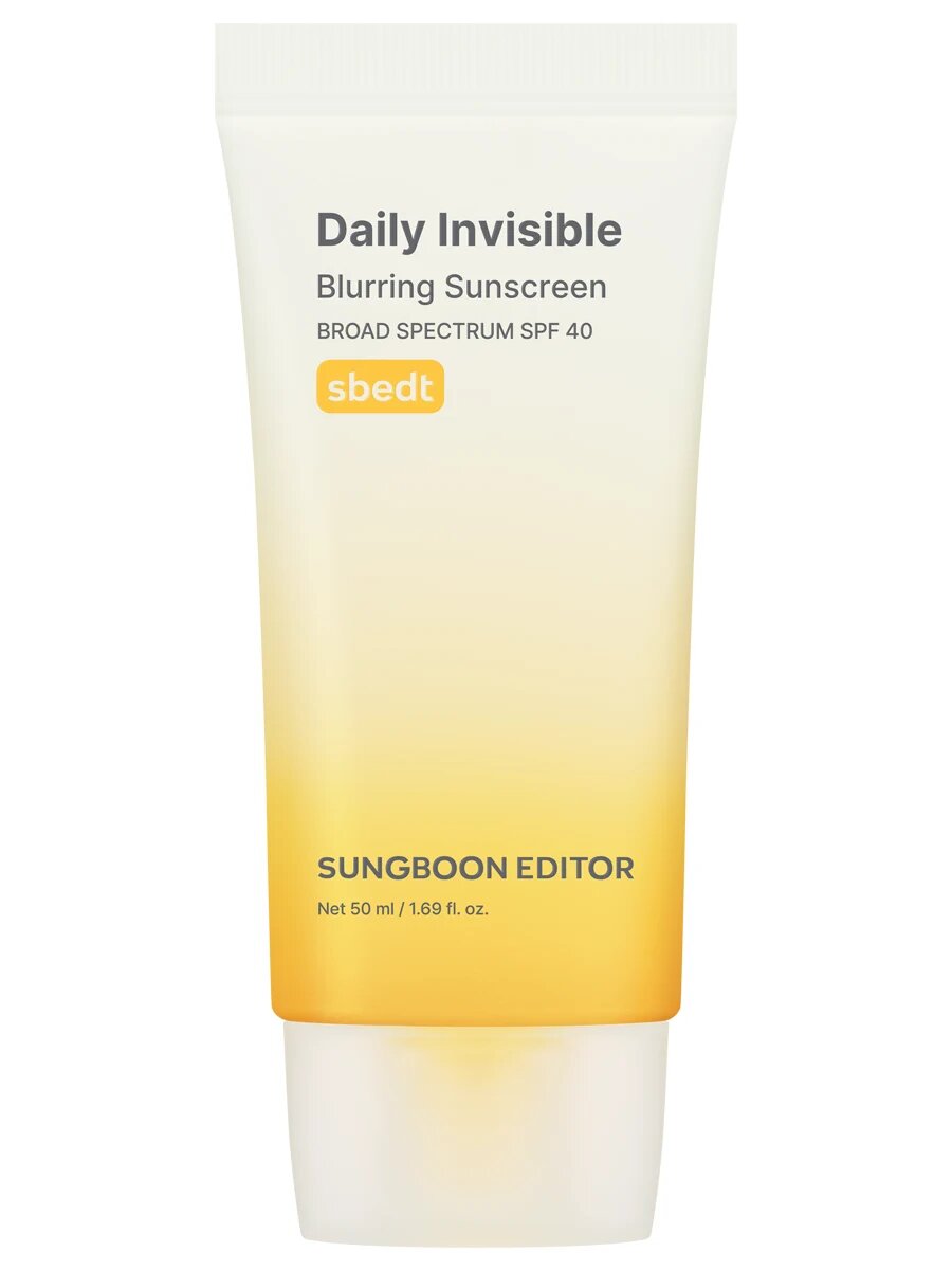 Sungboon Editor Ежедневный невесомый солнцезащитный крем SPF40 Daily Invisible Blurring Sunscreen 50 мл
