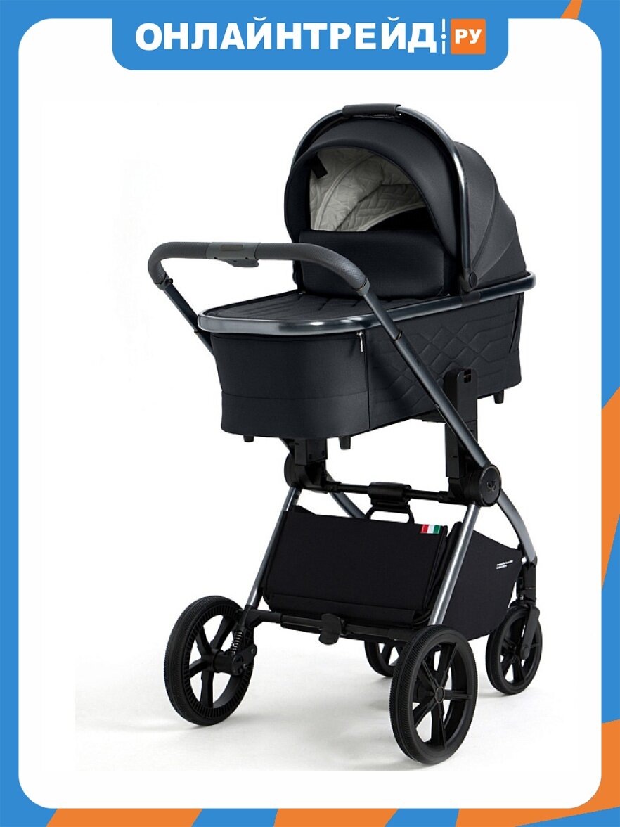 Коляска 2 в 1 Sweet Baby 427205 Elegante BRD Black