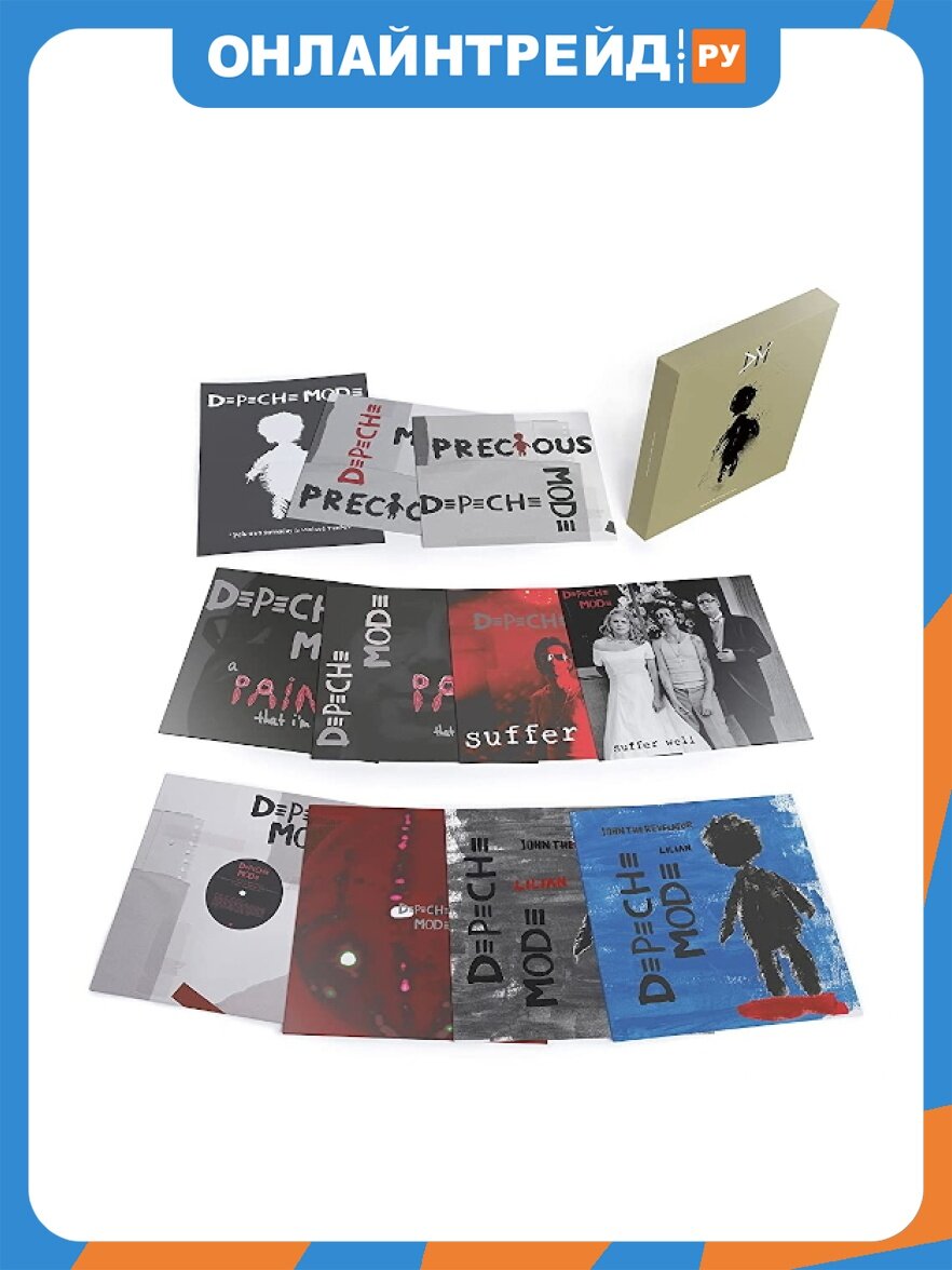 Виниловая пластинка Mute Record DEPECHE MODE - Playing The Angel - The 12" Singles (10x12" Vinyl Singles)