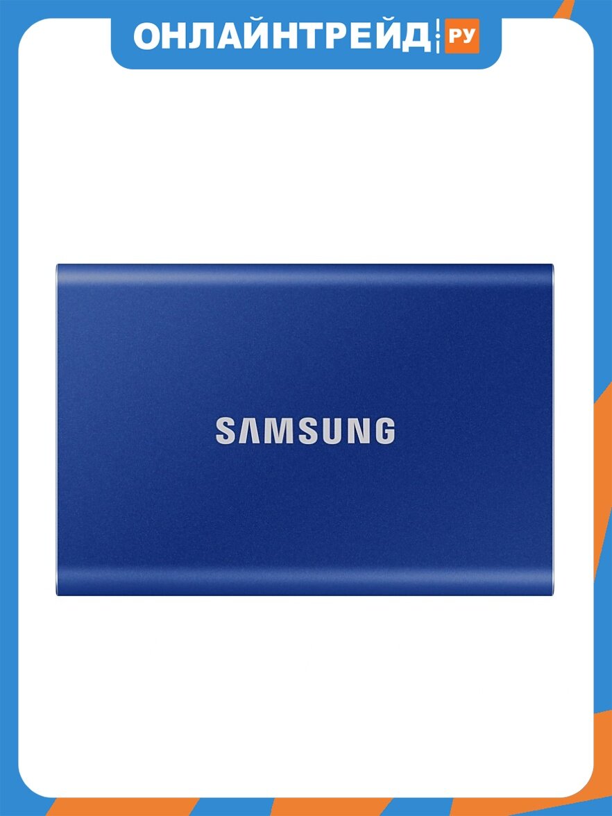 Внешний SSD диск Samsung 1.8" T7 2.0 Tb USB 3.2 Blue MU-PC2T0H/WW