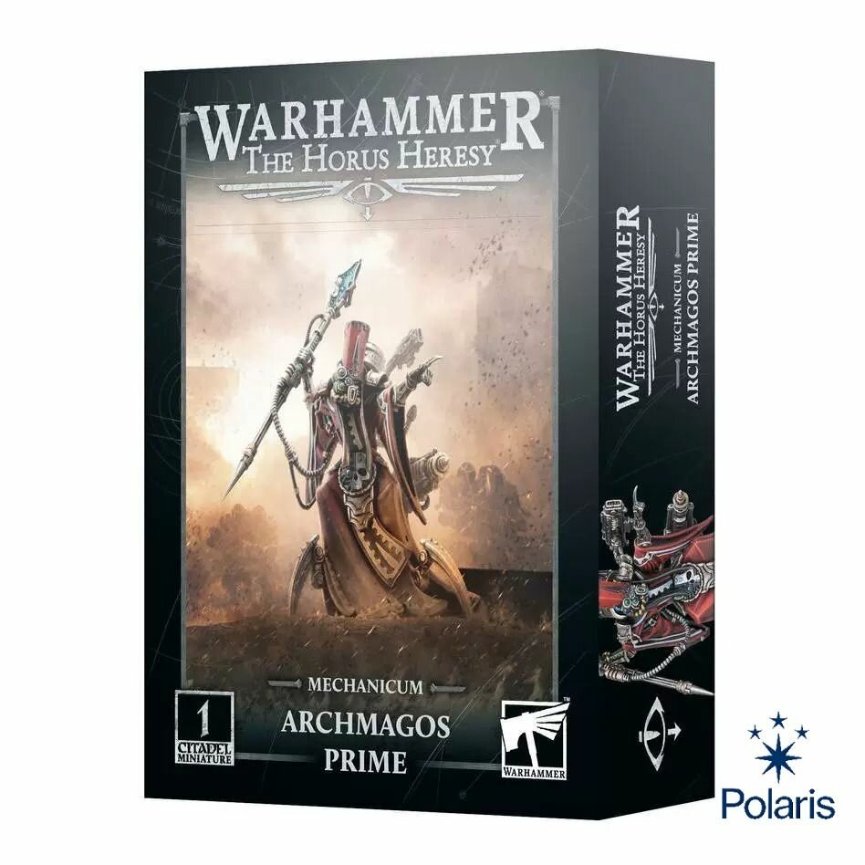 Warhammer The Horus Heresy Mechanicum Archmagos Prime Миниатюра для Сборки и Покраски