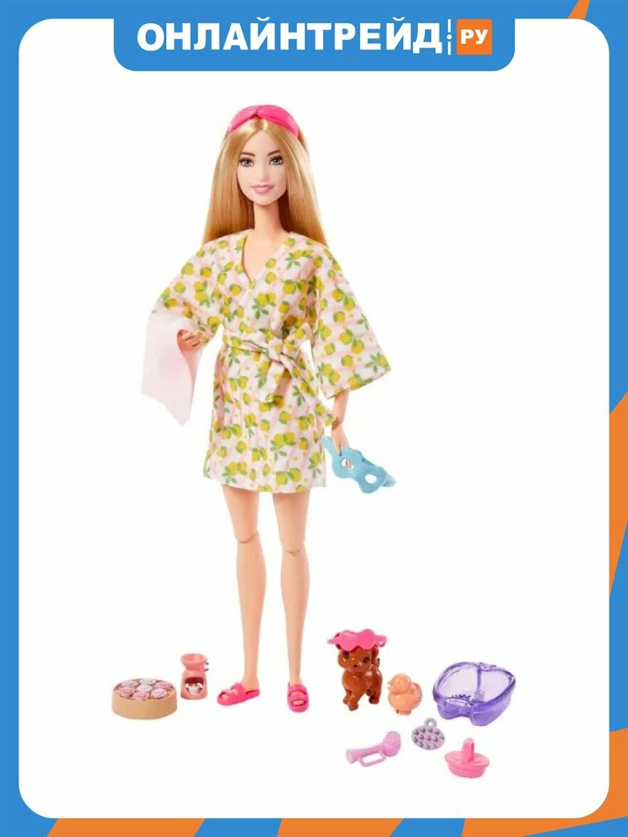 Кукла Barbie HKT90 Барби с питомцем и аксессуарами серия SPA