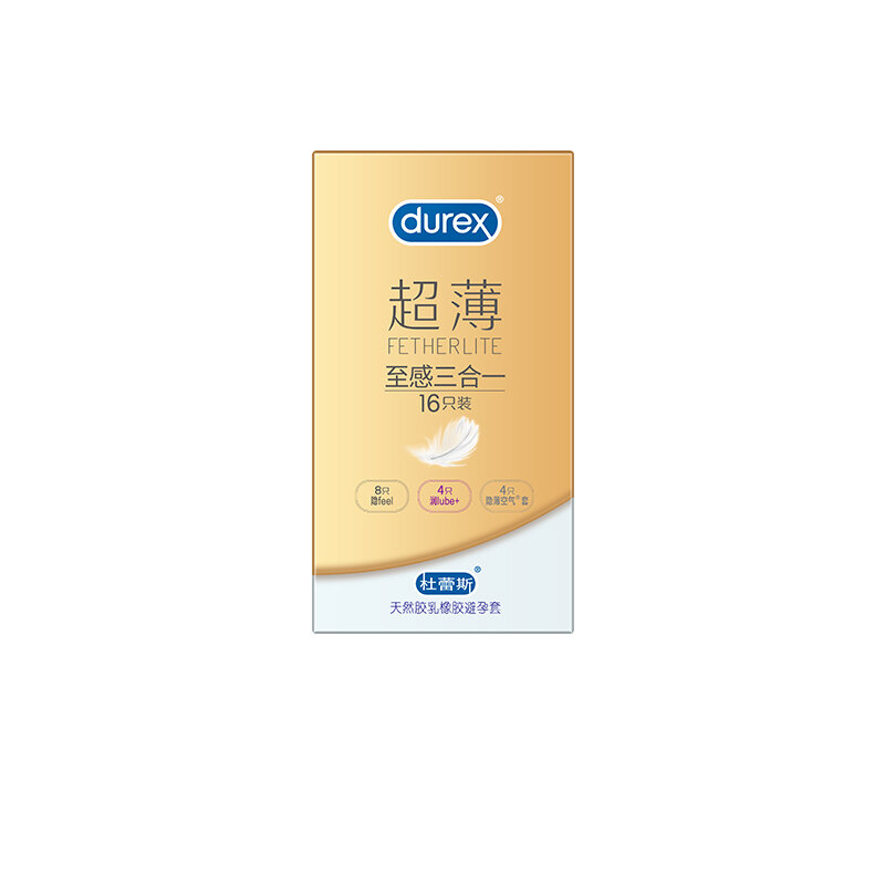 Презервативы мужские Durex Featherlite Extra Thin Sensation, 16 шт.