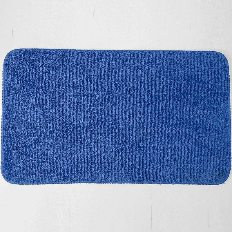 Коврик для ванной комнаты WasserKRAFT Vils 75х45 BM-1071 Синий
