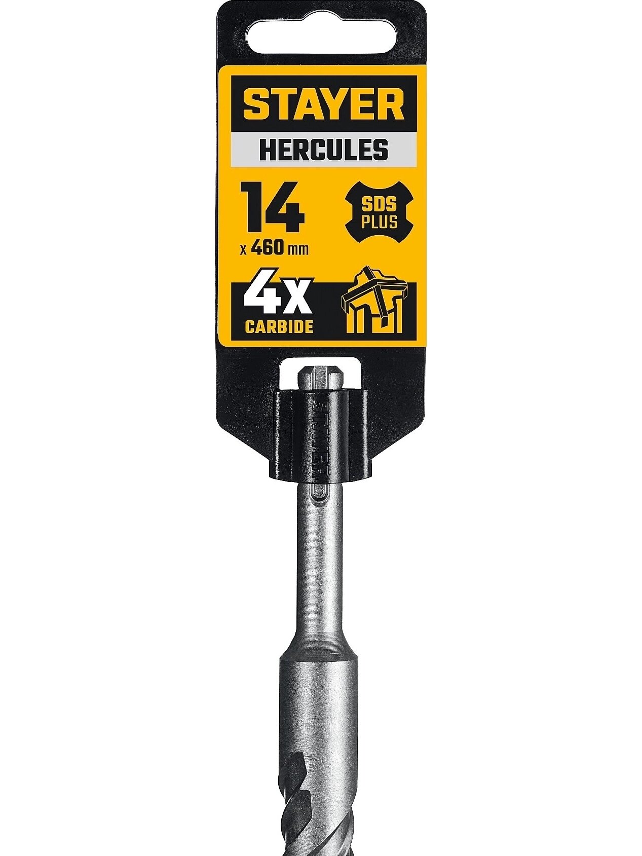 Бур SDS-plus STAYER HERCULES-4Х 14x460 мм — фото 1
