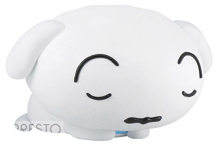 Фигурка унисекс BANPRESTO Пушистый Пуфпи Крейон Шин-чан Style B, Shiro