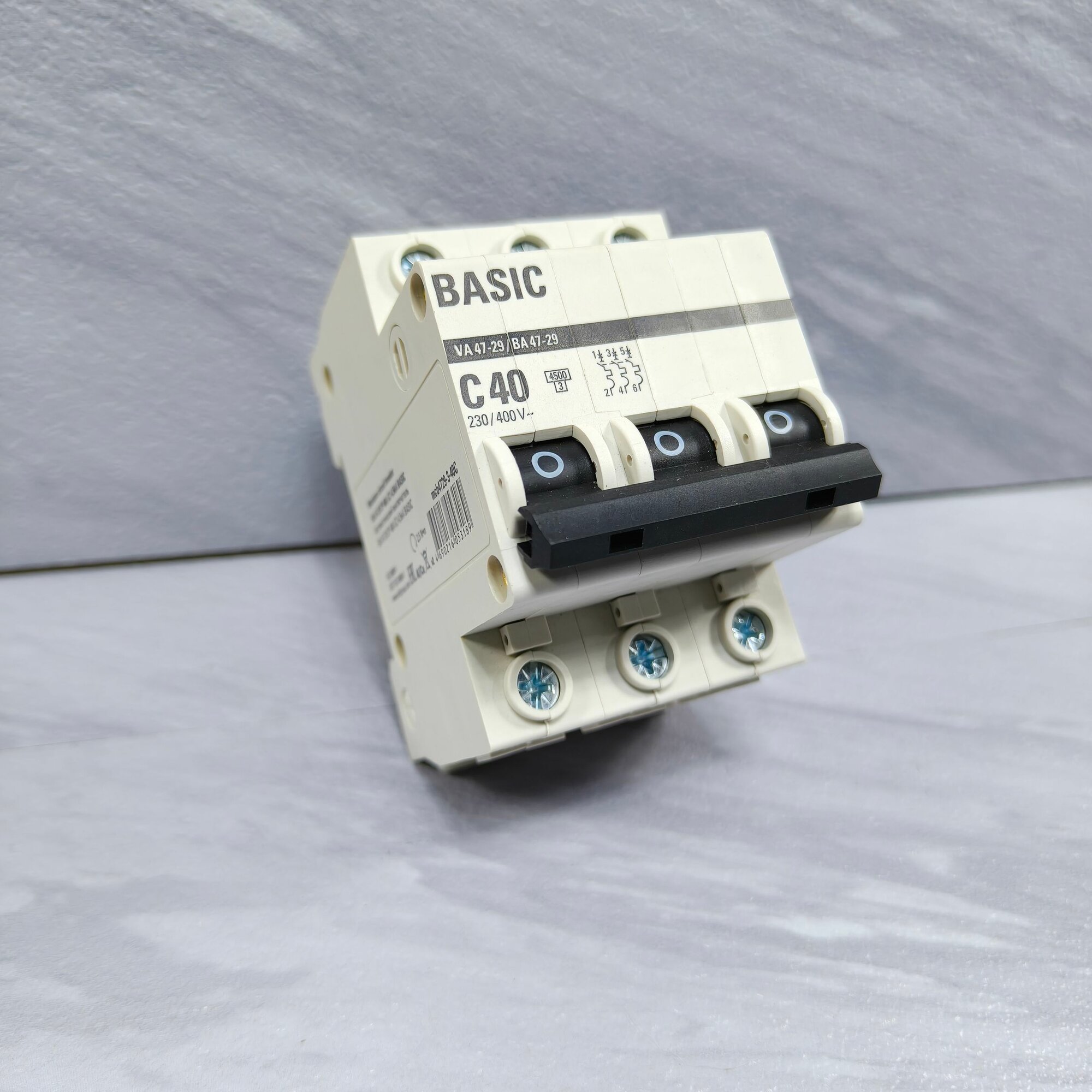 Автоматический выключатель - EKF Basic VA 47-29 - 3P 40A C — фото 1