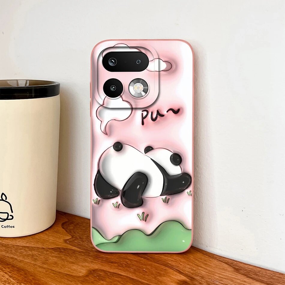 Чехол Realme 16 Pro, TYP565, панда