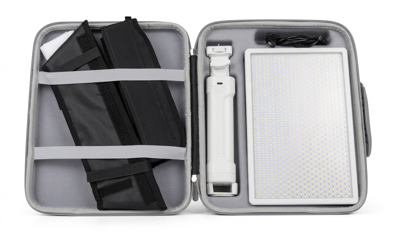 Светодиодная панель Liyadi P150BI & 77Wh Battery Handle Kit