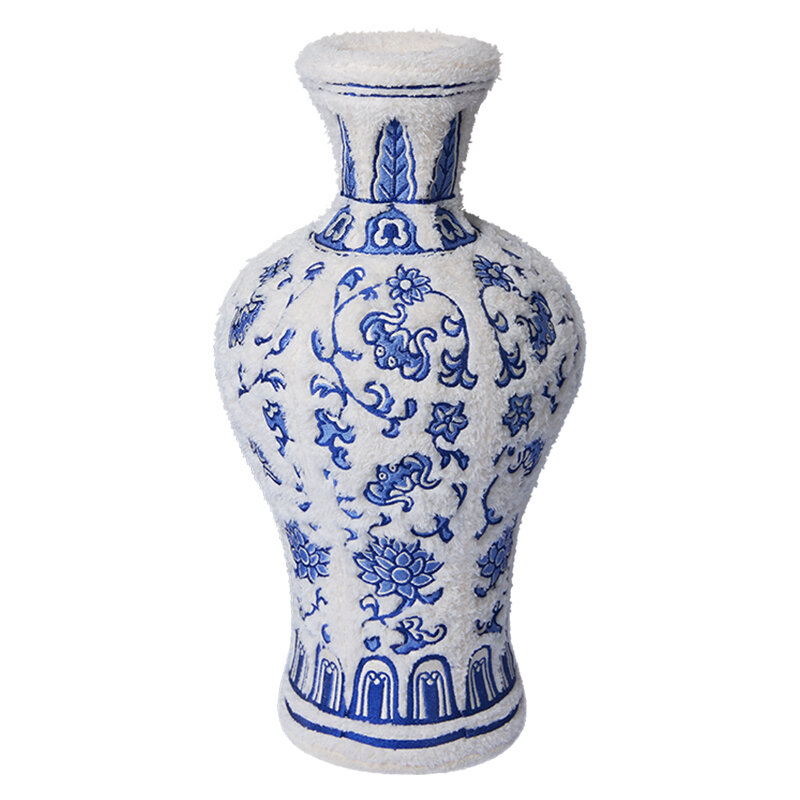 Ваза унисекс Porcelain Guanyin Vase, Medium, высота 17 см, 37 см