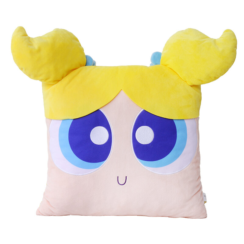 Игрушка-подушка унисекс HUGKIS Суперкрошки, 38 cm Bubbles (Square Throw Pillow)
