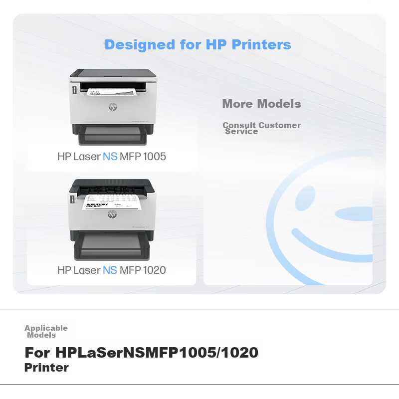 Оригинальные тонер-картриджи HP W1108A/108A для HP MFP NS1005/cw NS1020/cw принтеров - комплект из 2 шт Цвет：Черный