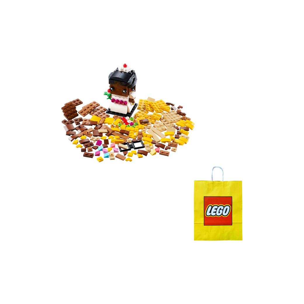 LEGO Квадратные головы Свадебные Фигурки невесты для конструкторов 306 шт. 40383