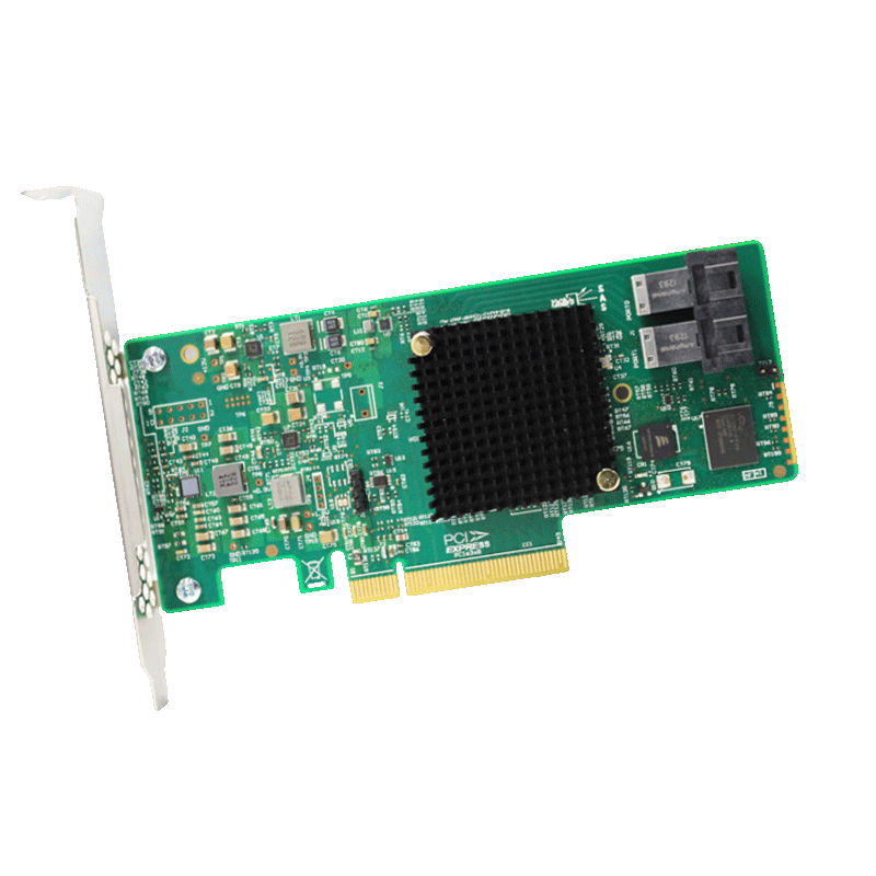 PERCKO 9311-8i RAID 0/1 M.2 NVMe U.2 Расширительный картридж для жестких дисков с PCIe HBA Pass-Through для предприятий