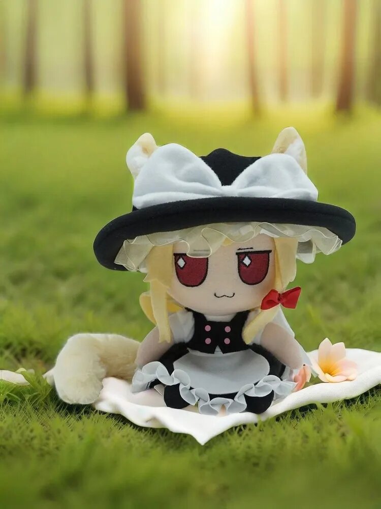 Аниме Мягкие Игрушки TouHou Project Fumo Marisa Kirisame / Мариса Кирисаме Игрушка Антистресс 16 CM