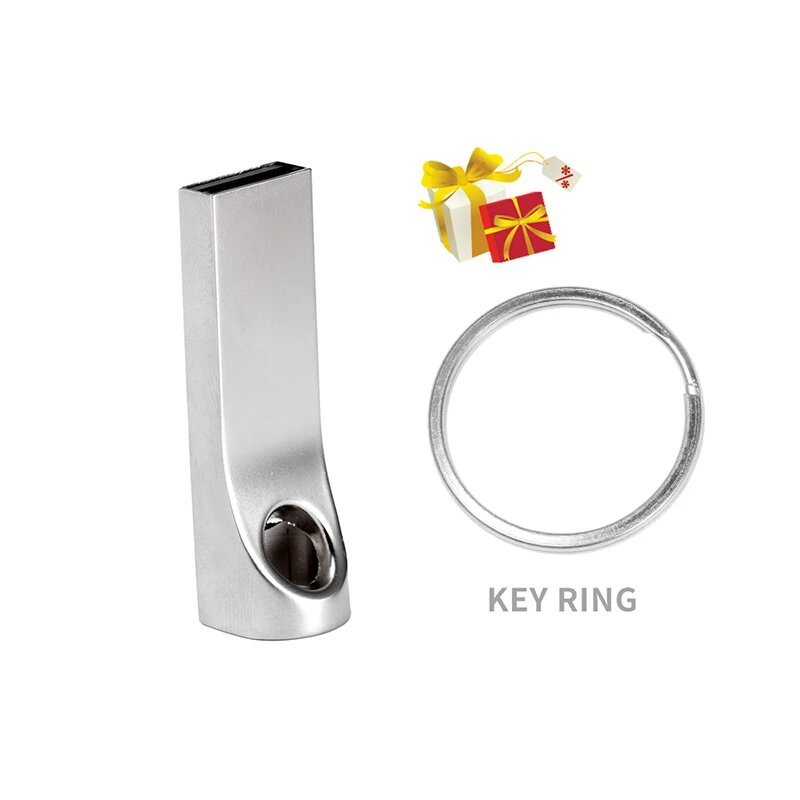 JASTER USB-флешка металлическая 128 ГБ 4GB