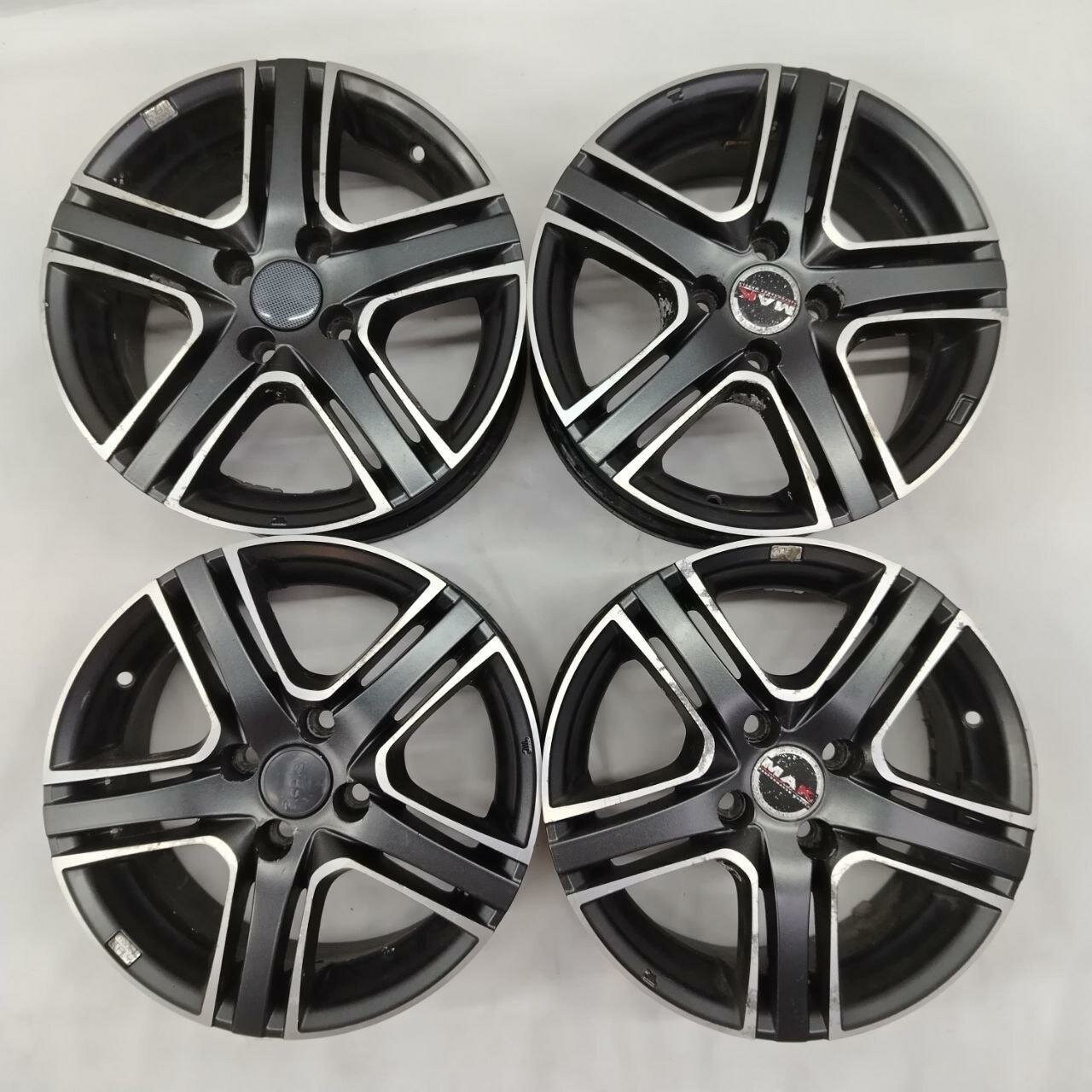 Комплект (4 шт) колесных дисков MAK 15x6.5 PCD 4x100 D56.1 ET40 (Реплика)