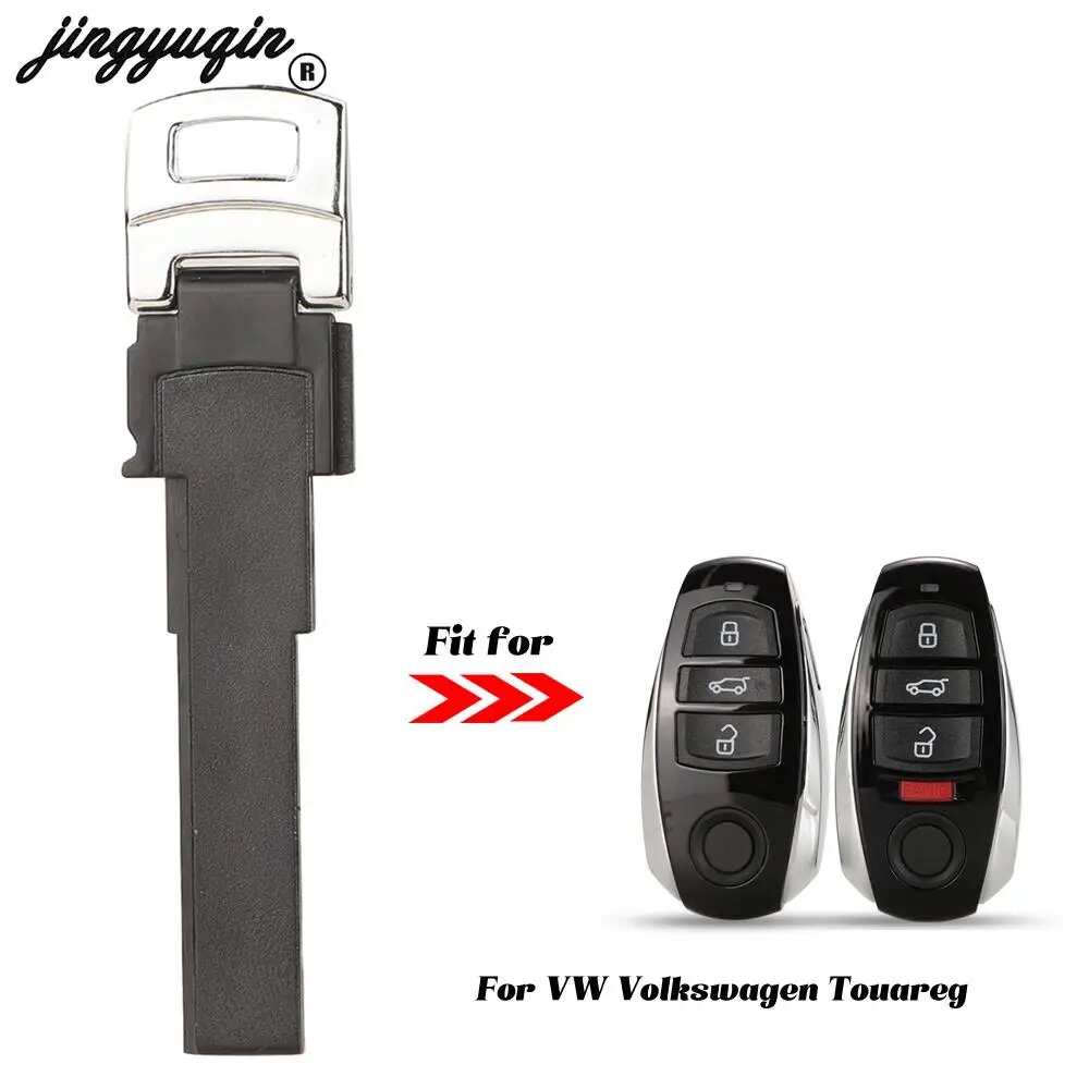 Ключ для смарт-карты jingyuqin для VW Volkswagen Touareg 2010 2013 2014 2015 2016 2017 2018
