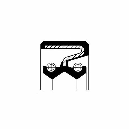 Уплотняющее кольцо, дифференциал, ISUZU 8970845070 (1 шт.)
