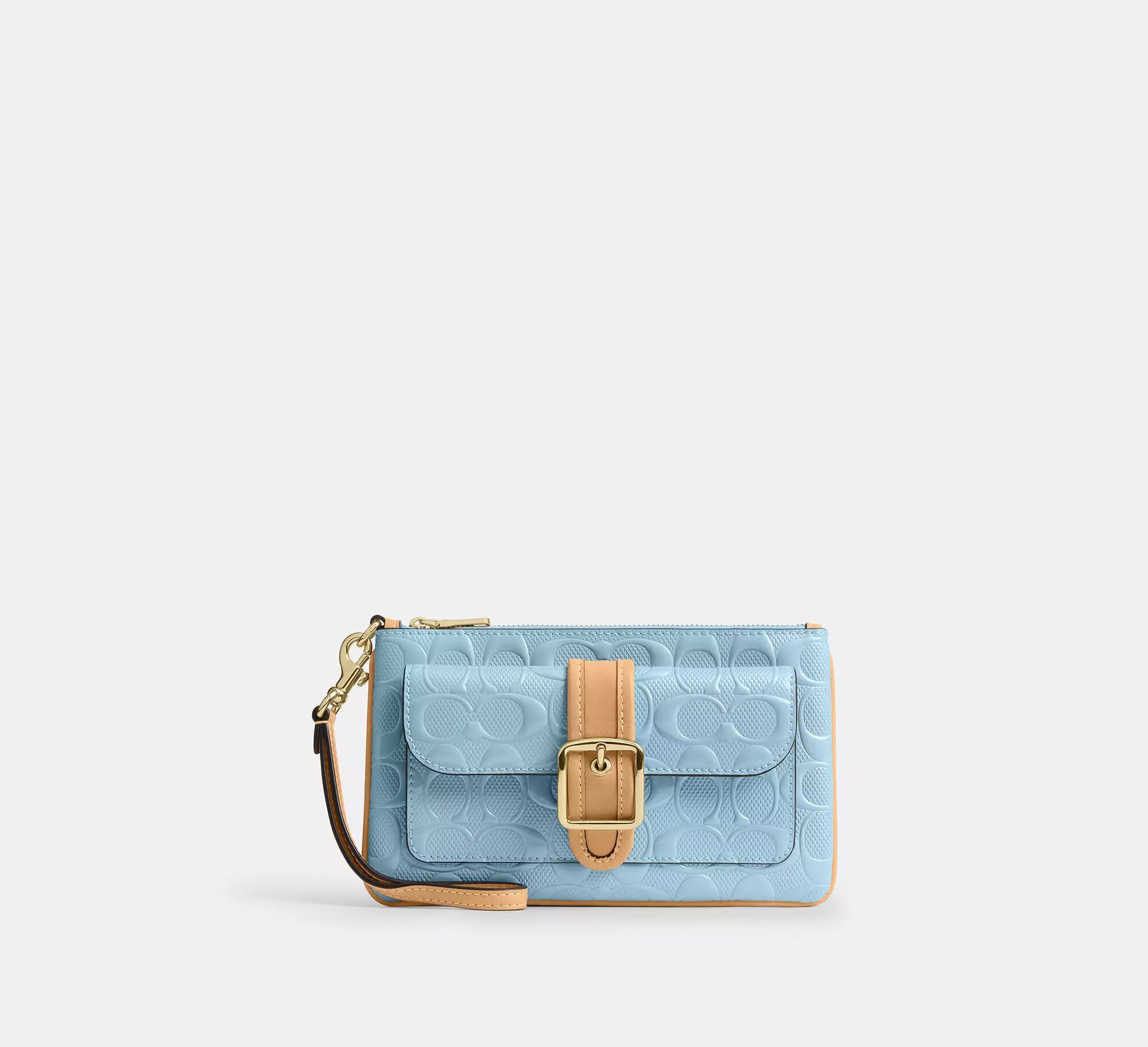 Сумка клатч Ashton Wristlet In Signature Leather