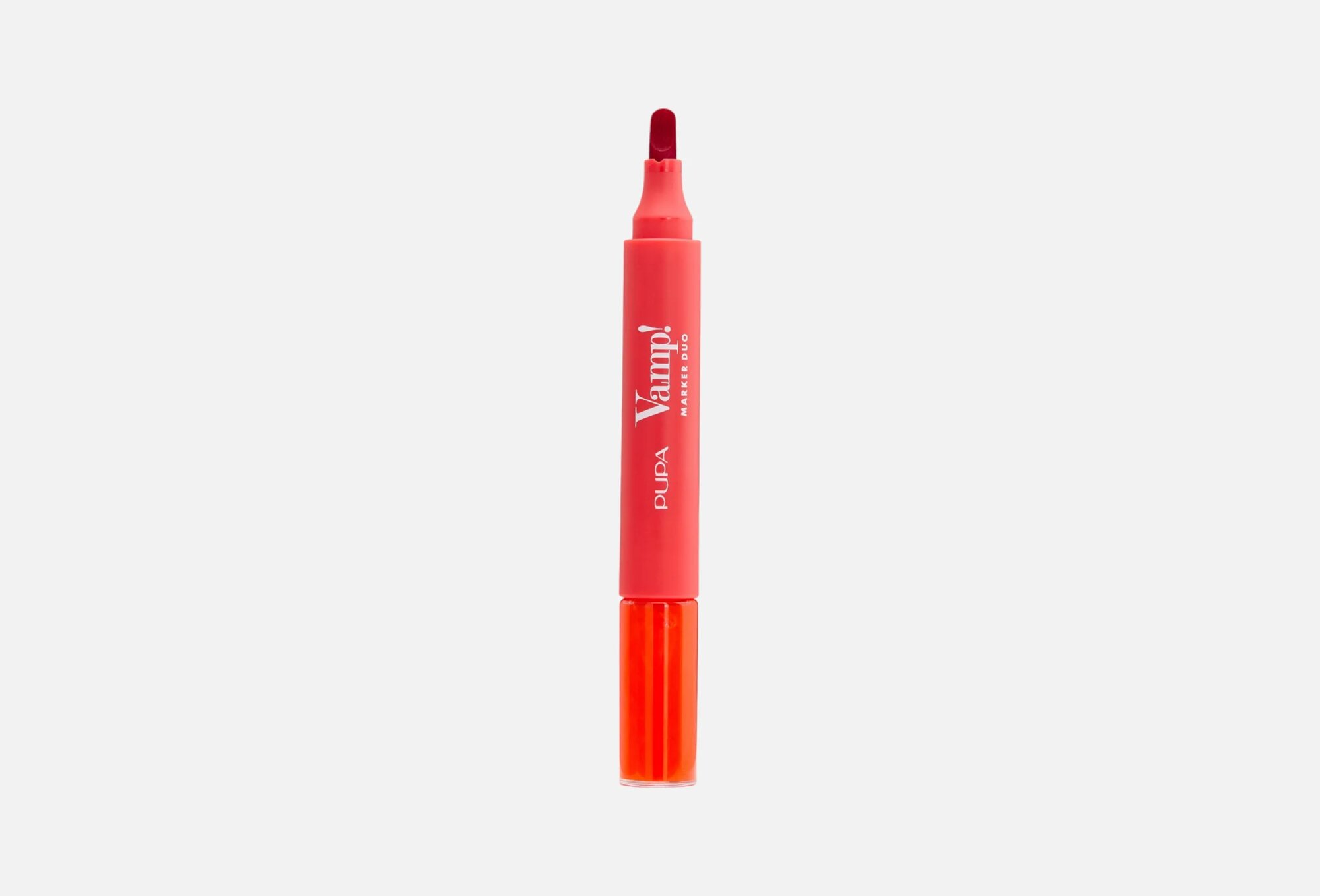 Pupa Vamp! Marker duo Маркер-блеск для губ 4мл 007, Красное зелье