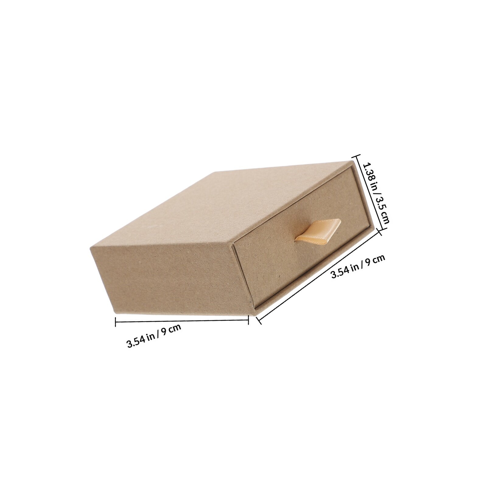 Коробка Для Ювелирных Изделий С Выдвижным Ящиком 4 Штуки 9.00X9.00X3.50Cm