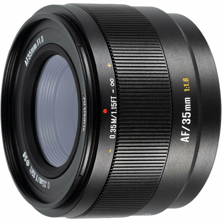Объектив 7Artisans Lite 35mm F1.8 APS-C E-mount, автоматическая фокусировка — фото 1