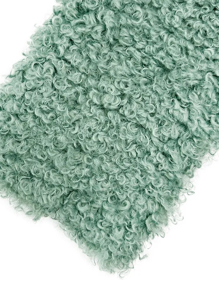 Отрез ткани Мех кудрявый,45CM*38CM, творчества и шитья, рукоделия.