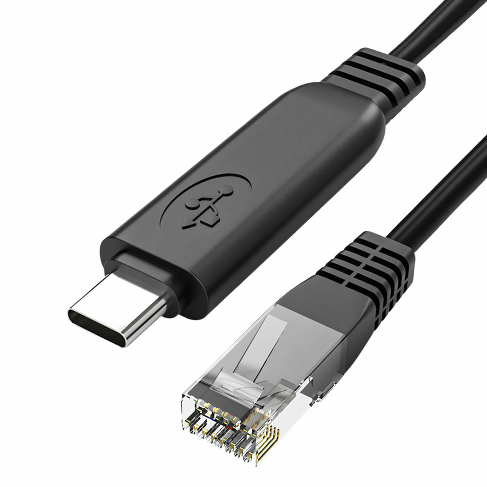 Адаптер USB C - RJ45 длиной 150/300 см для ноутбуков и