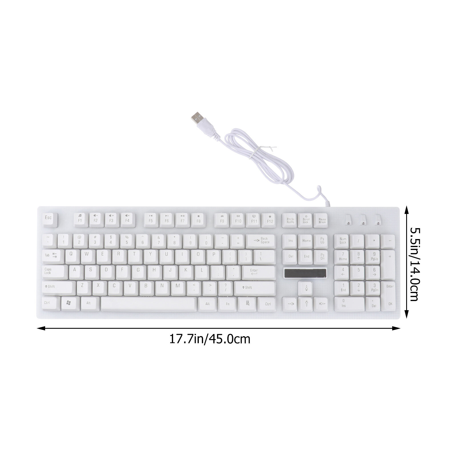 Креативная Подсветка Клавиатура И Мышка На USB С Проводом Для Игр 45X14CM