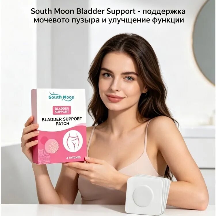 Пластыри South Moon Bladder Support 4 шт