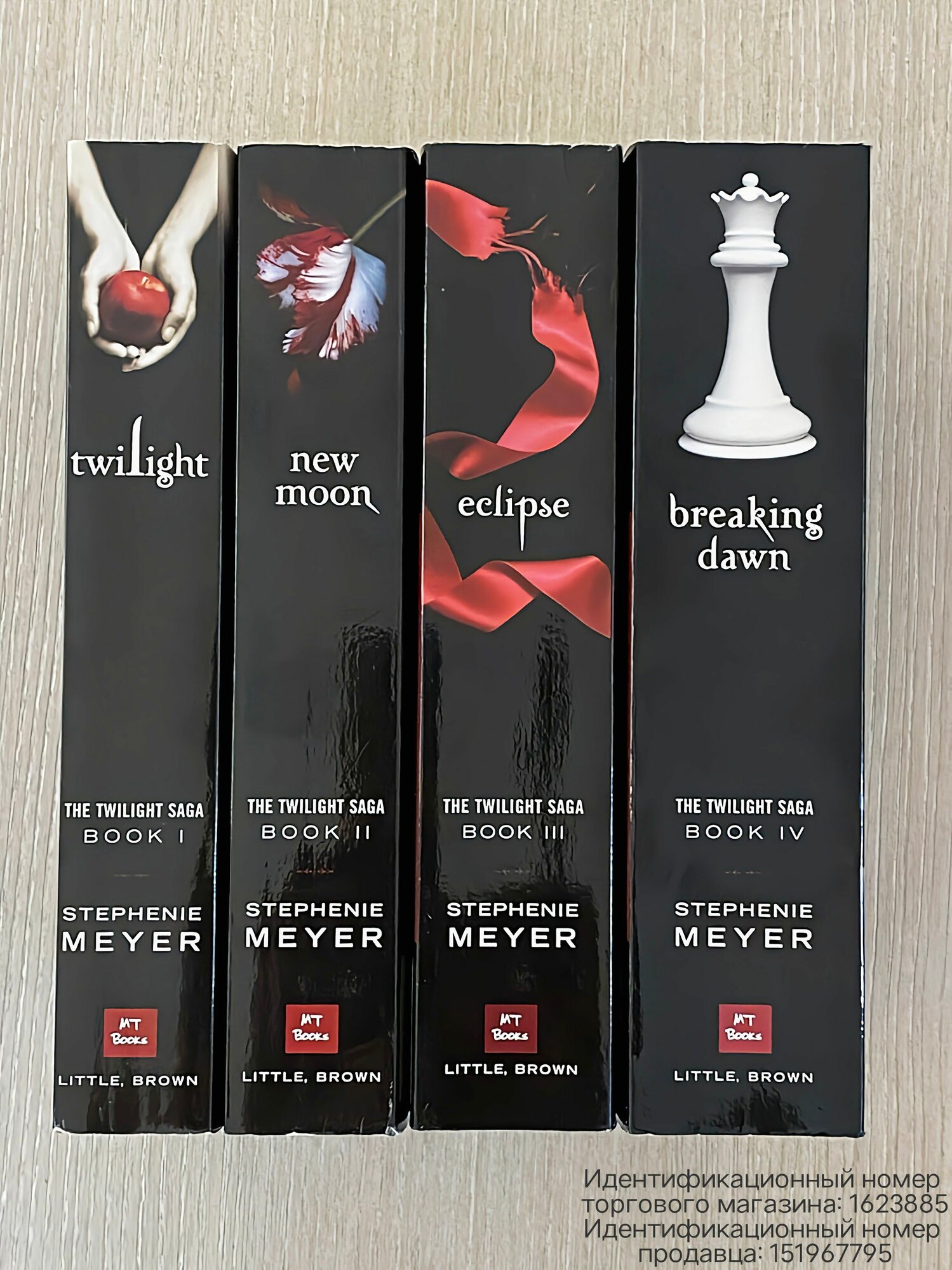 Сумерки на английском языке. Сумерки (Twilight Saga), комплект из 4 книг на английском языке, Стефани Майер | Stephenie Meyer