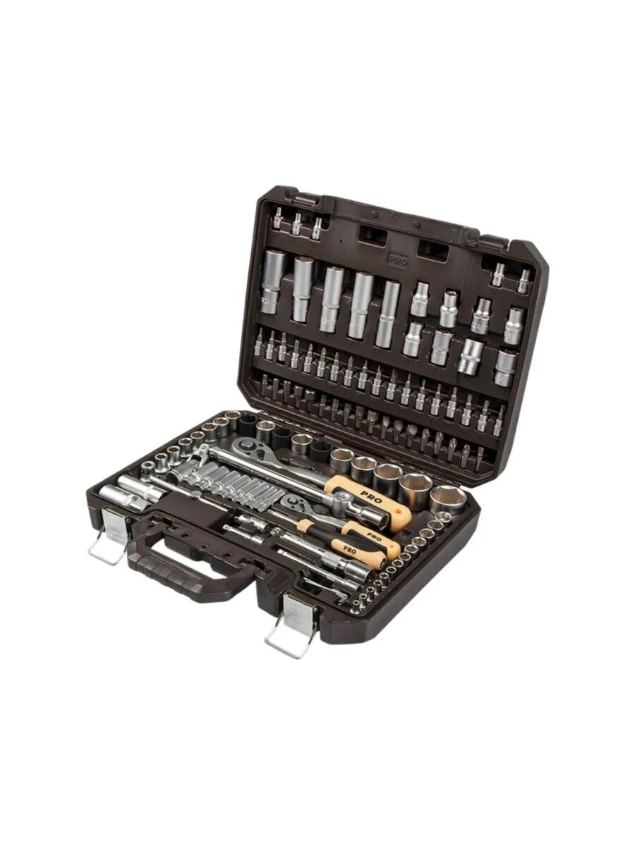 Startul Набор головок и бит 110 пр. 1/4" 1/2" PRO DAKAR PRO-110DK