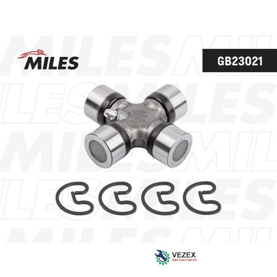 MILES GB23021 Крестовина кард. вала HYUNDAI SANTA FE 00-/PORTER/H-1 (80.12*27.00) GB23021