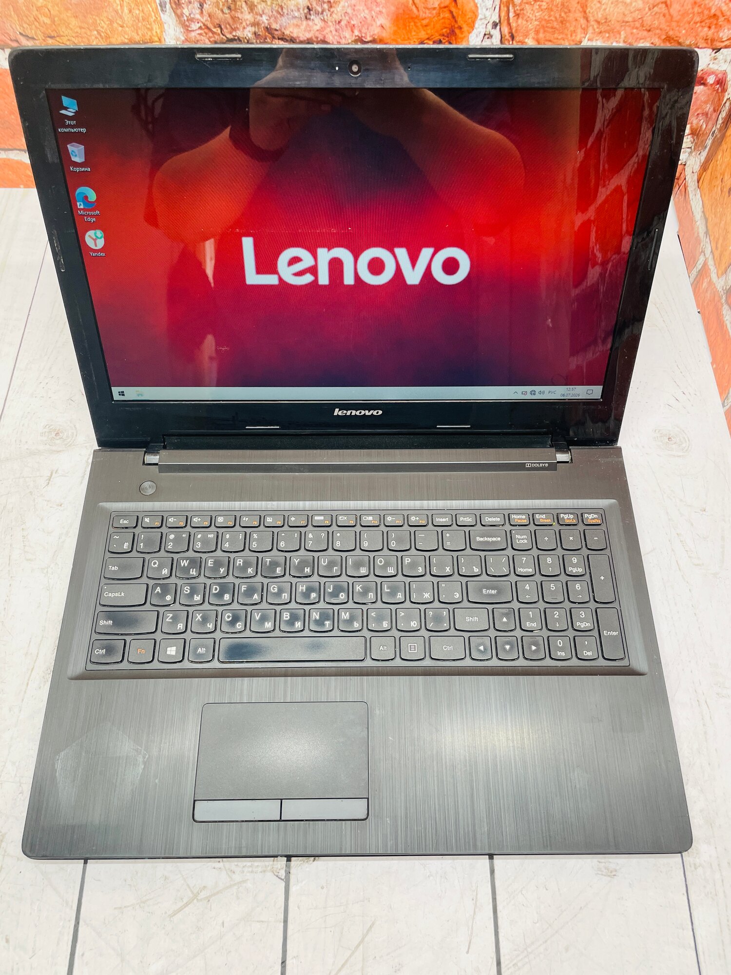 Игровой ноутбук 15,6, Lenovo G50-45, AMD A6 6410, 6 Gb DDR3, 1000 Gb HDD, AMD Radeon R5 m330