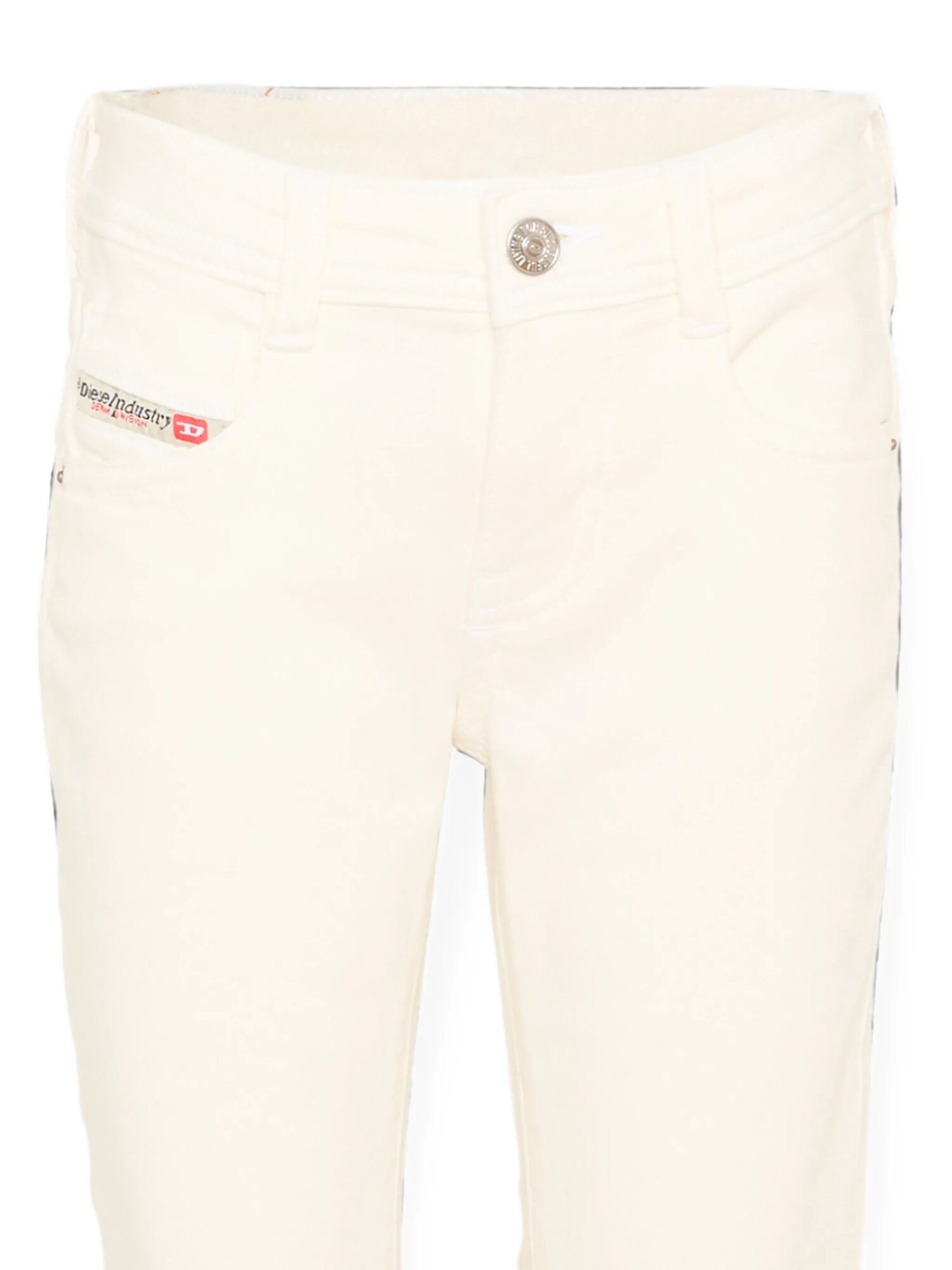 Джинсы DIESEL Flared-leg jeans, размер 12 лет, бежевый цветы мелкие — фото 1