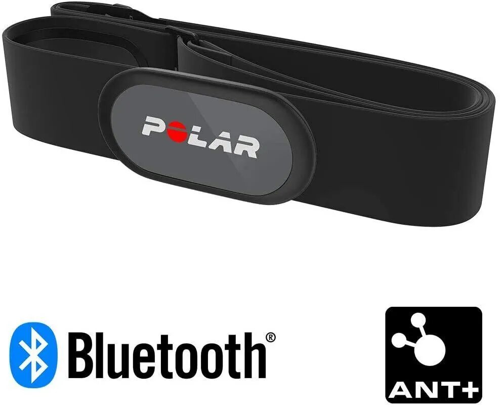 Датчик ЧСС Polar H9, кардиомонитор, пульсометр H9, кардиодатчик H9, размер M-XXL(75-106), черный