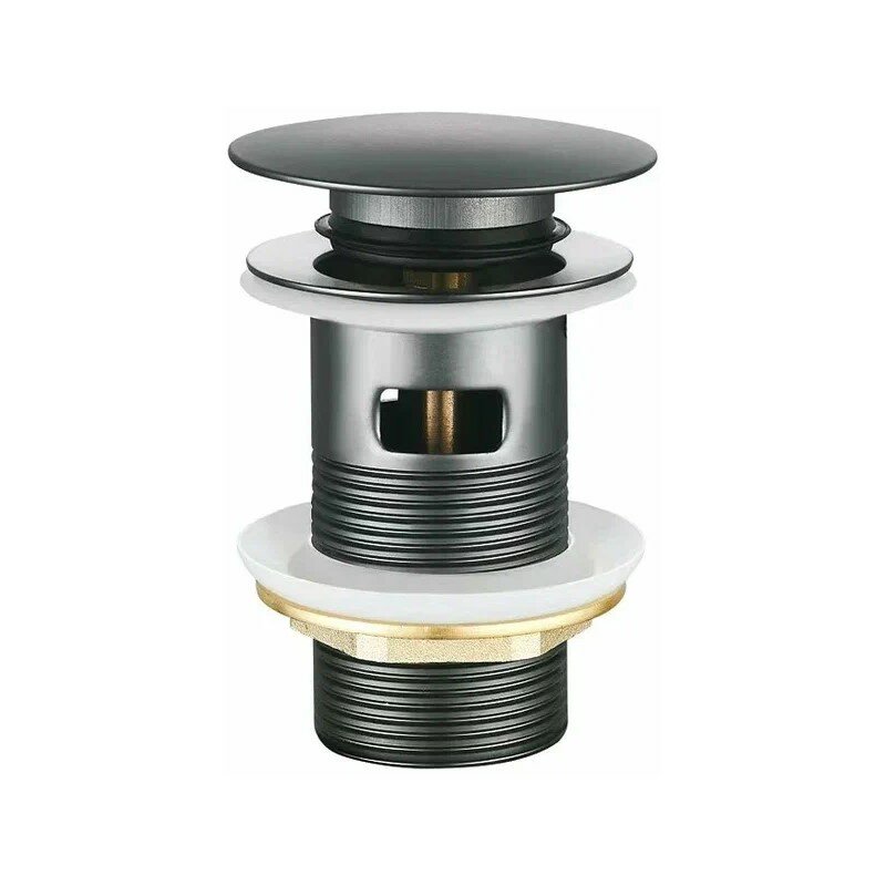 Донный клапан с переливом BELZ BX01-3, оружейная сталь