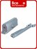 Доводчик DOORLOCK DL77N size 4/5 серебристый, гидравлический верхний монтаж, мор...