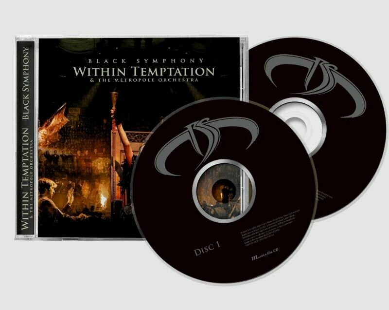 Фирменное издание Within Temptation - BLACK SYMPHONY 2-CD