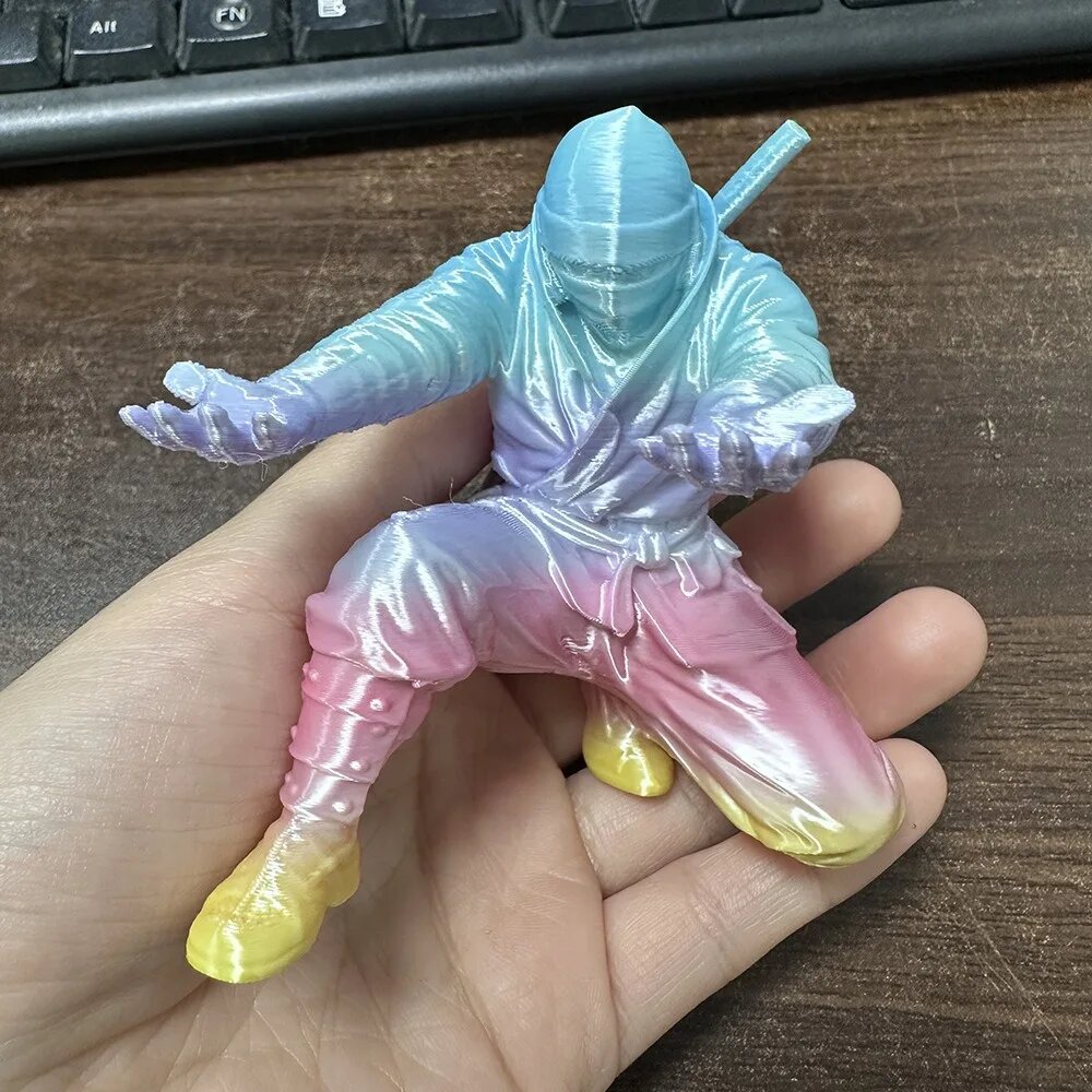 Фигурки ниндзя из PLA Candy